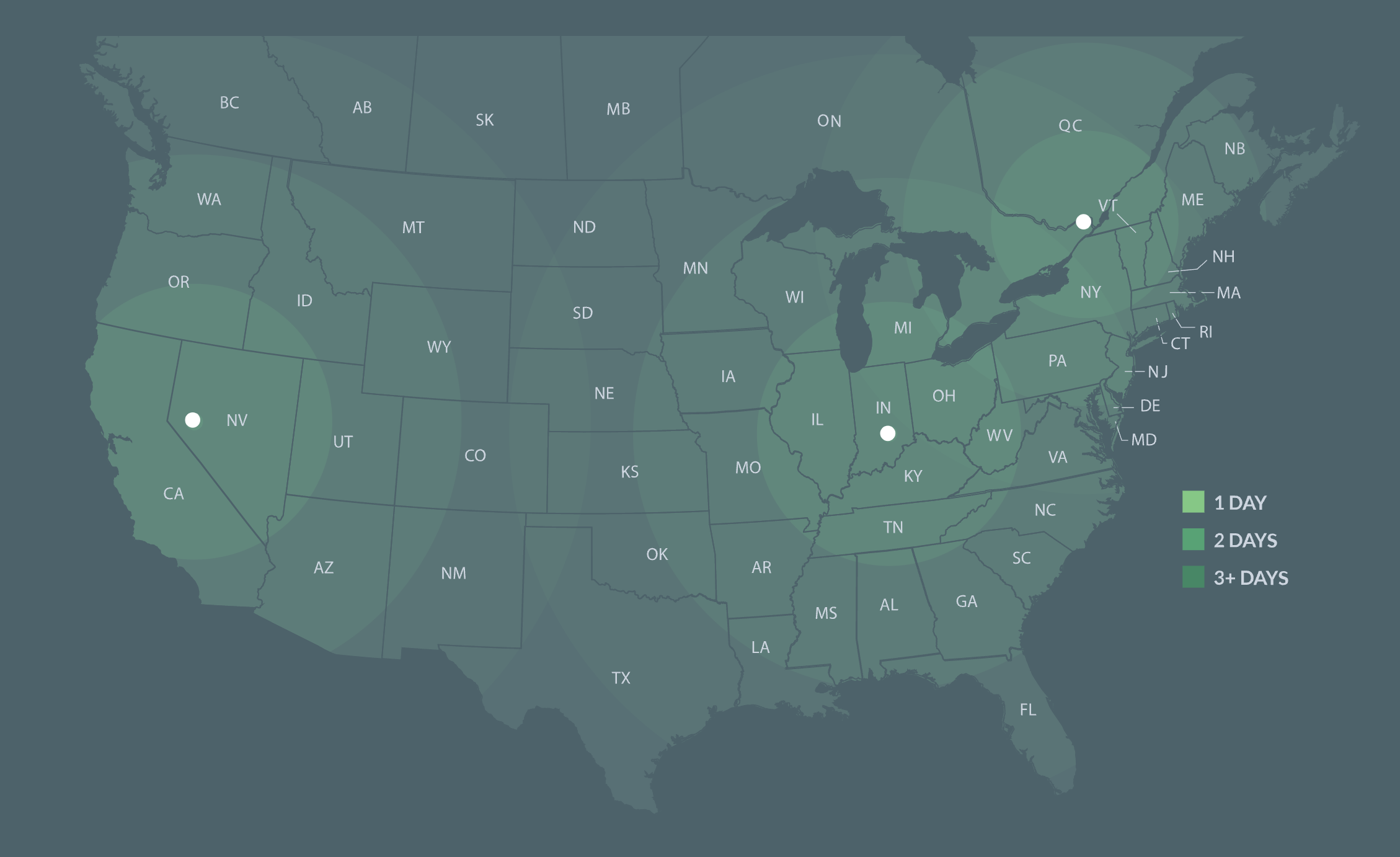 eCommerce Fulfillment Network | LEGACY Supply Chain Services